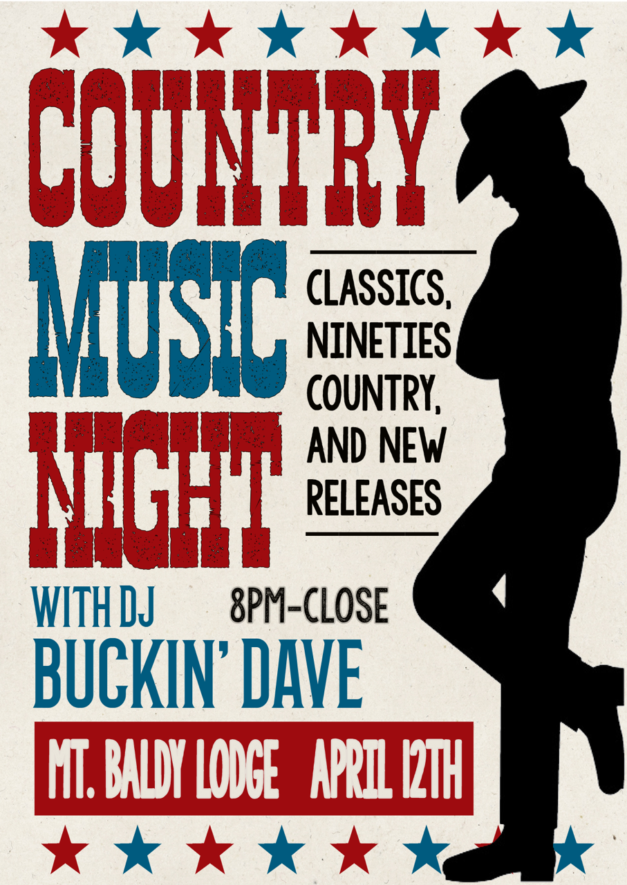 DJ Buckin Dave Hosts Country Night at the Lodge! Saturday April 12th ...